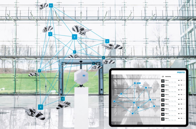 Festoの革新的な「BionicBee」が群れで自律飛行！ : 星々の語り～宇宙&最新技術情報まとめ～
