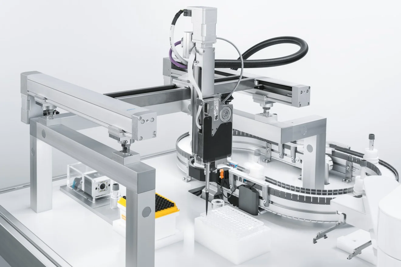 Laboratory automation: dispensing and pipetting liquids | Festo IN