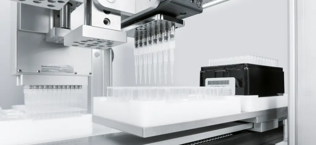 Laboratory automation: dispensing and pipetting liquids | Festo IN