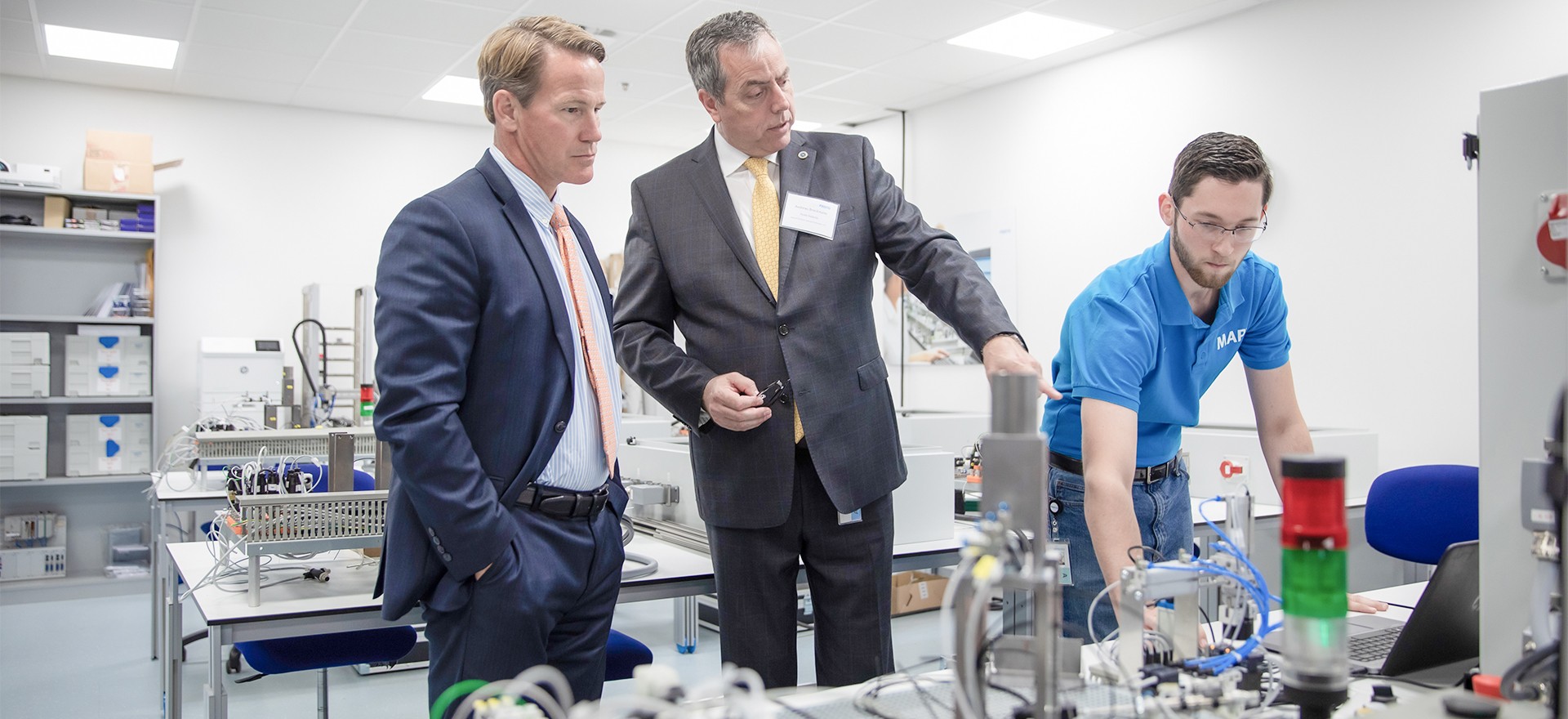 Ohio Lieutenant Governor Visits Festo Didactic Learning Center | Festo USA