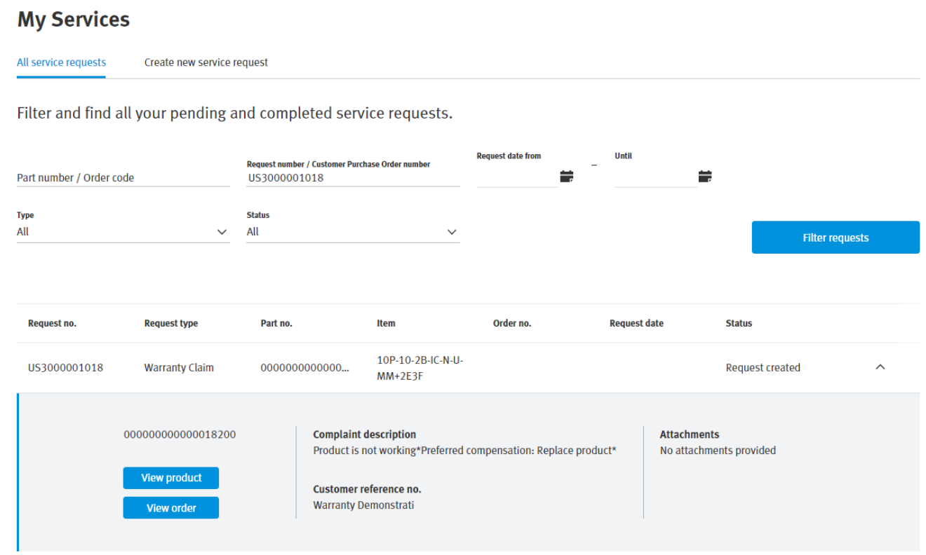 Product repair requests and warranty claims | Festo USA