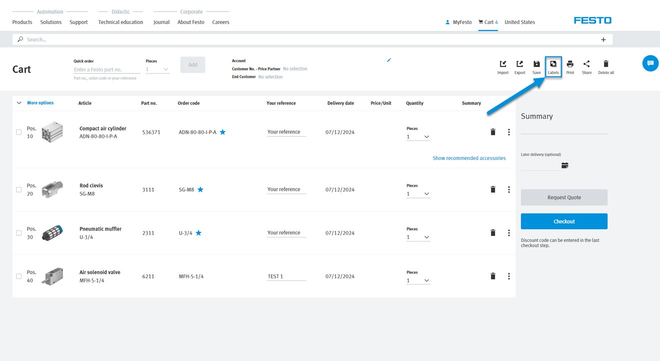 Introducing the Advanced Label Designer Tool | Festo USA