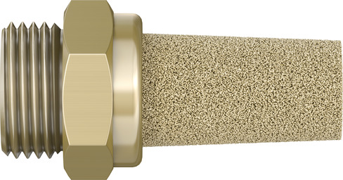 Pneumatic muffler AMTE-M-LH-G38 | Festo USA