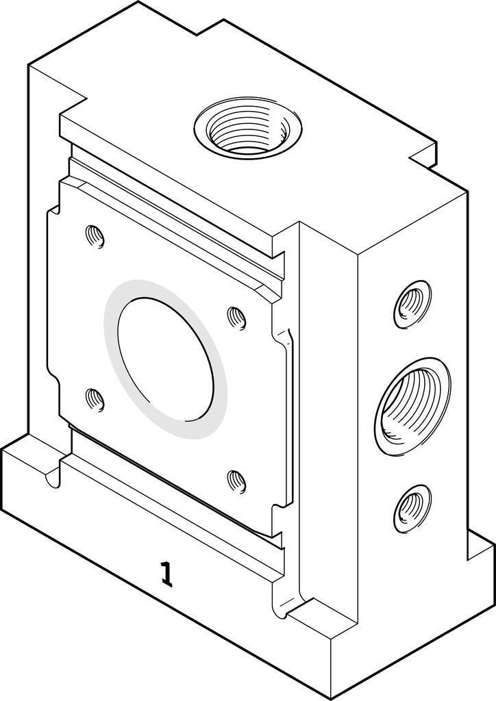 Branching module PMBL-186-HP3-H | Festo USA
