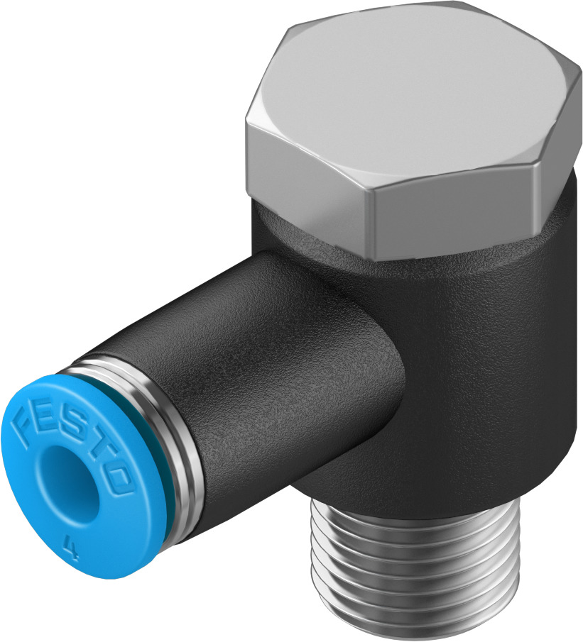 Push-in L-fitting QSLV-1/8-4 | Festo USA
