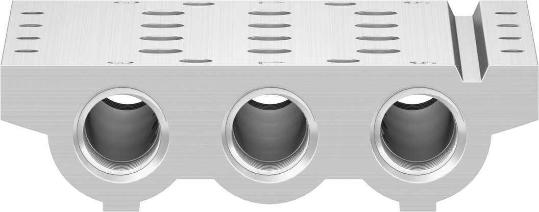 Manifold rail VABM-L1-14S-G14-4 | Festo USA