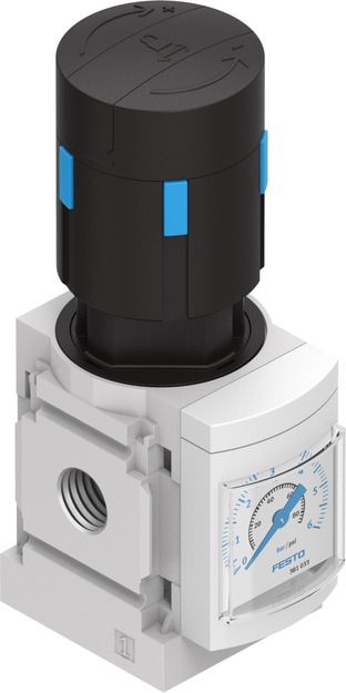 Pressure regulator MS4-LR-1/4-D6-AS | Festo USA
