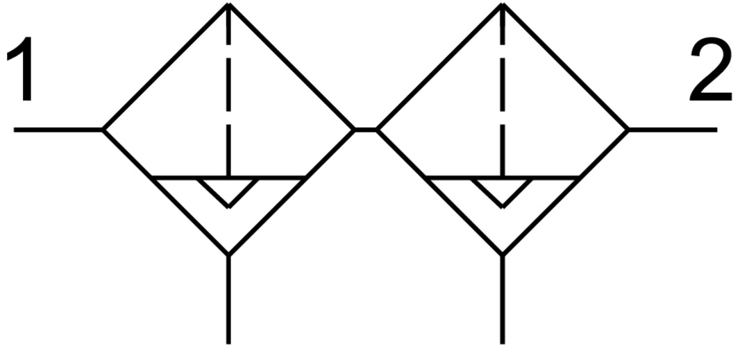 Fine filter combination LFMBA-1/4-D-MINI-A | Festo USA