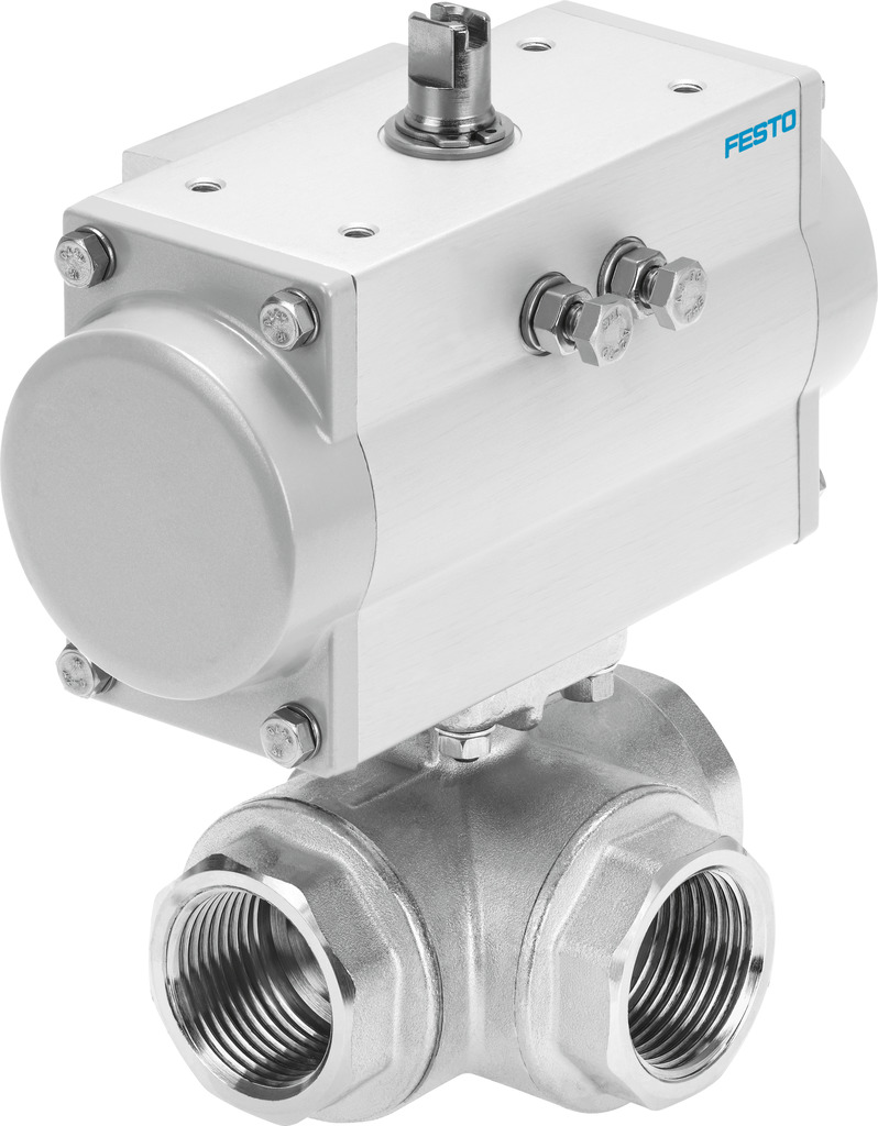 Ball valve actuator unit VZBM-A-1"-RP-25-F-3T-B2-PB40 | Festo USA