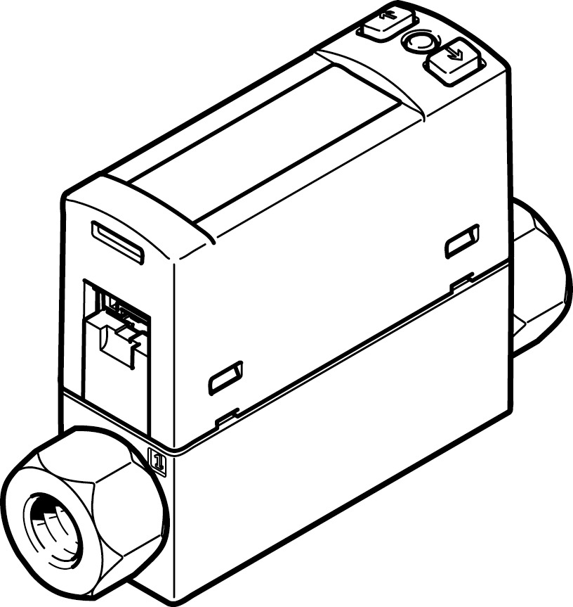 Air flow sensor SFAH-50U-G18FS-PNLK-PNVBA-M8 | Festo USA