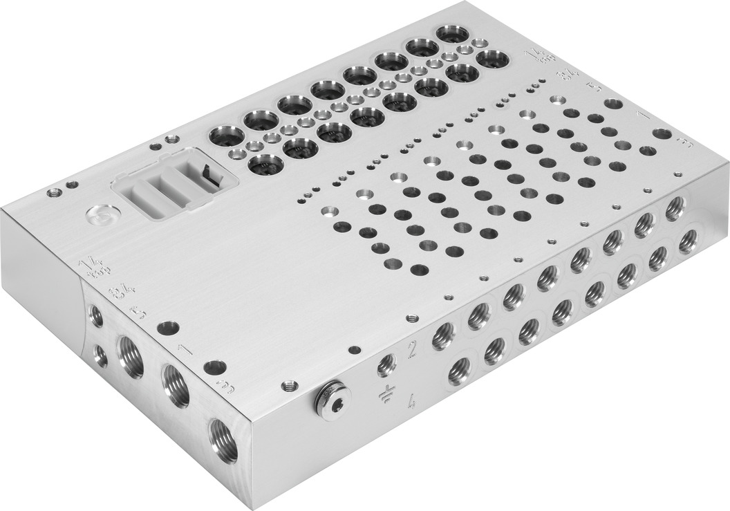 Manifold rail VABM-L1-10HW-G18-4-GR | Festo USA
