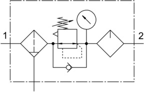 Air preparation combination unit MSB6-1/2-FRC1:J5M1 | Festo USA