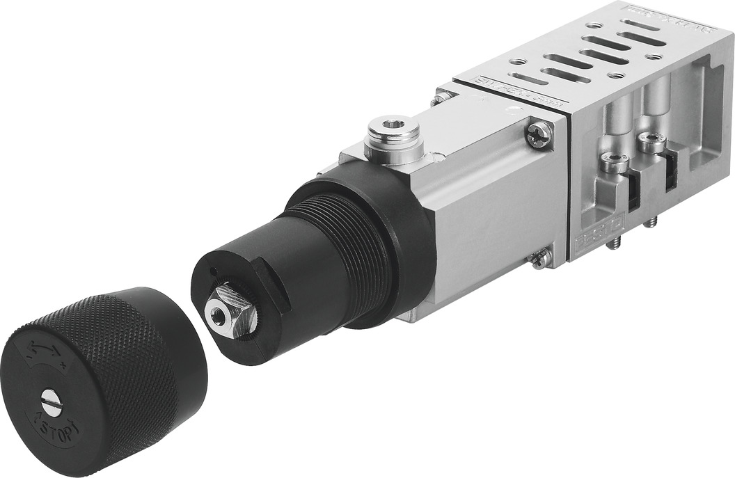 Intermediate pressure regulator plate LR-ZP-P-D-3 | Festo USA