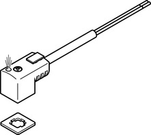 Soft start/quick exhaust valve MS6-SV-1/2-D-10V24-2M8-SO-AG | Festo USA