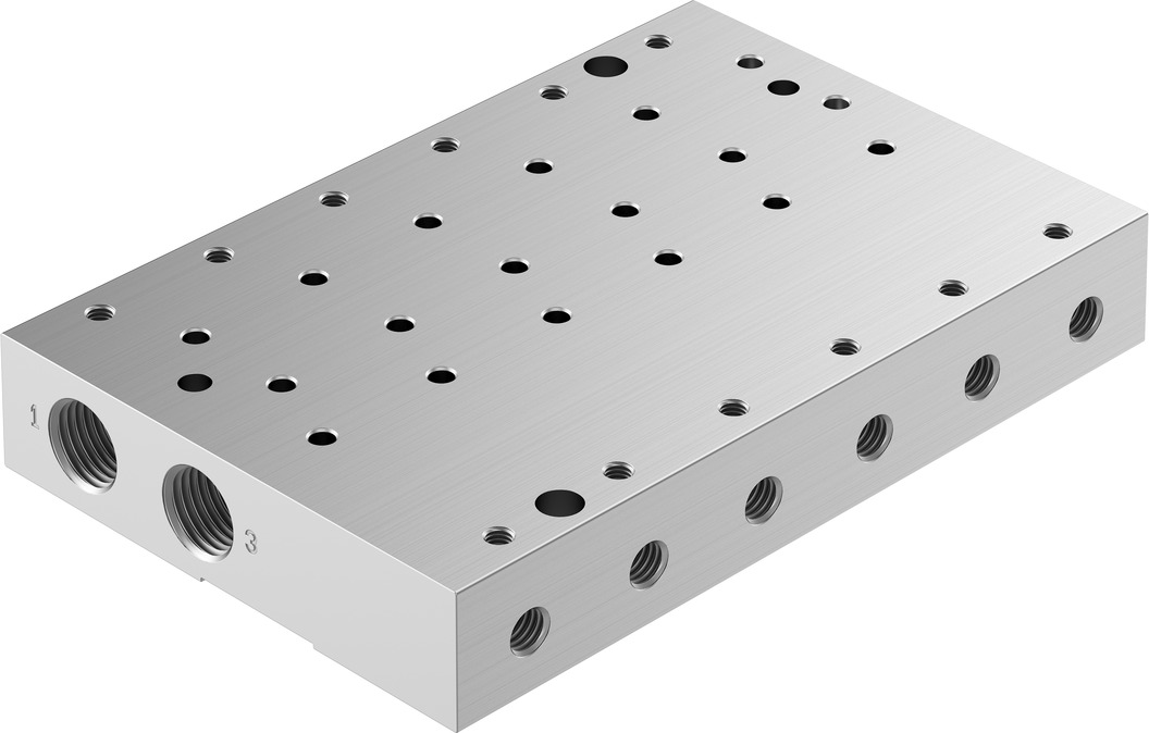 Manifold rail VABM-P6-15M-G18-M5-6 | Festo USA