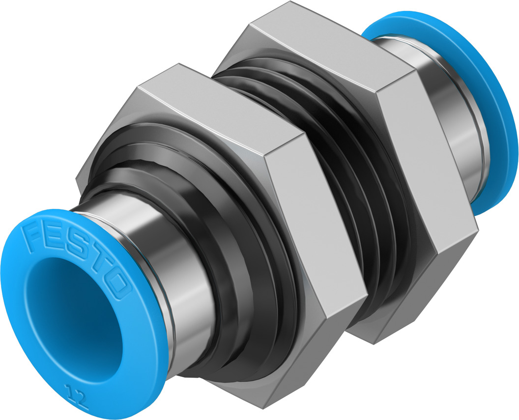 Push-in bulkhead connector QSS-12 | Festo USA