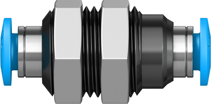 Push-in bulkhead connector QSS-4 | Festo USA