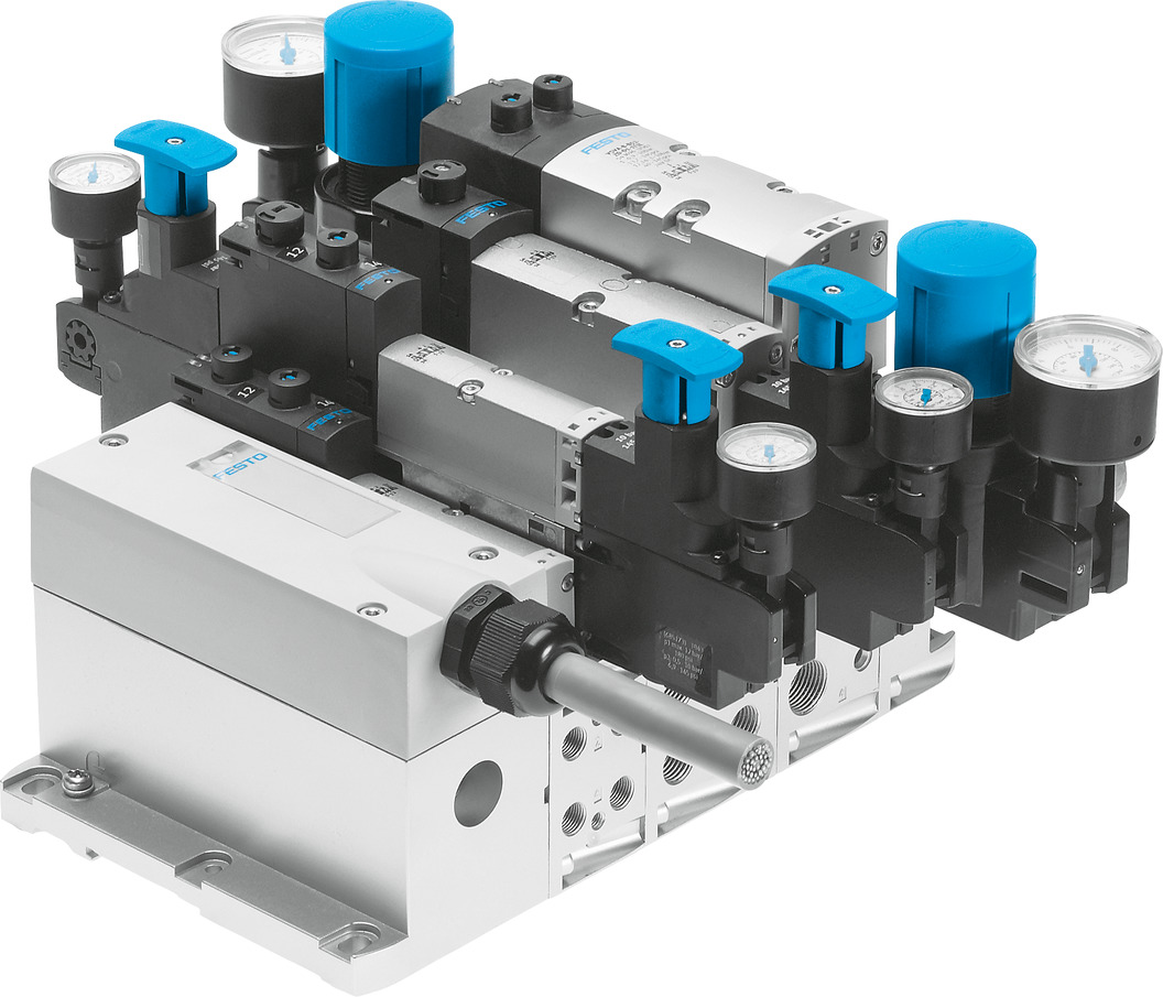 Buy Valve manifold VTSA with multi-pin plug connection VI44_MP online ...