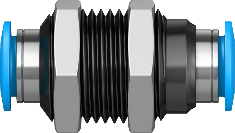 Push-in bulkhead connector QSS-8 | Festo USA