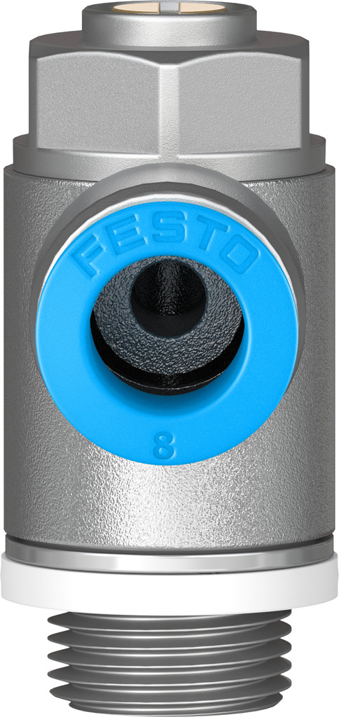 One-way flow control valve GRLA-1/4-QS-8-D | Festo USA