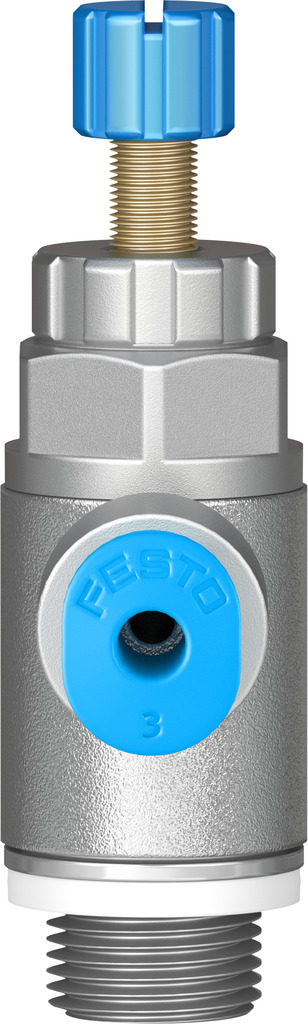 One-way flow control valve GRLA-1/8-QS-3-RS-D | Festo USA