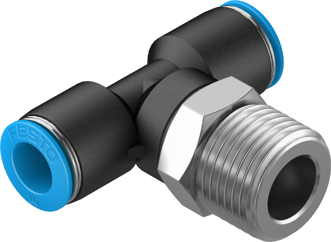 QST-1/2-10 Push-in T-fitting