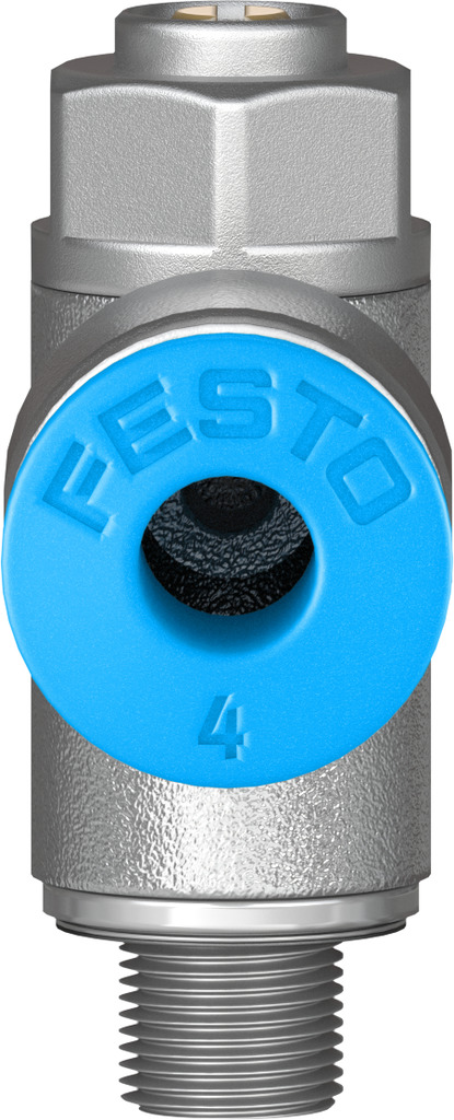One-way flow control valve GRLZ-M5-QS-4-D | Festo USA
