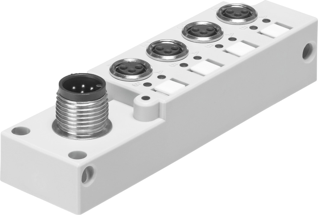 Multi-pin plug distributor NEDU-L4R1-M8G3L-M12G8 | Festo USA