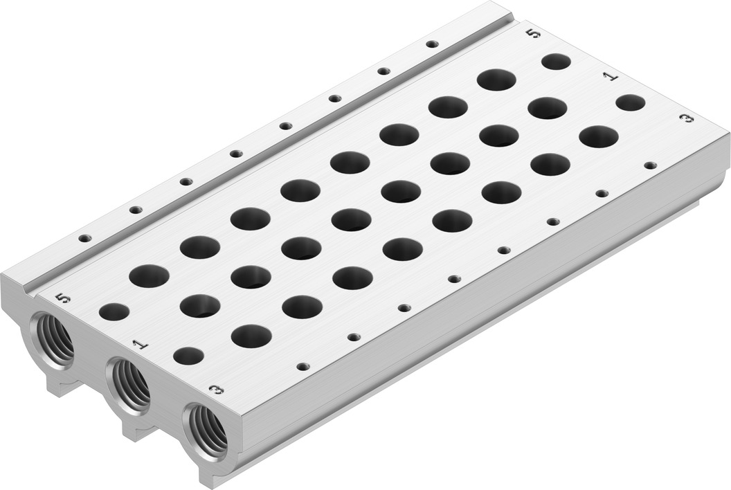 Manifold rail VABM-L1-10S-G18-8 | Festo USA