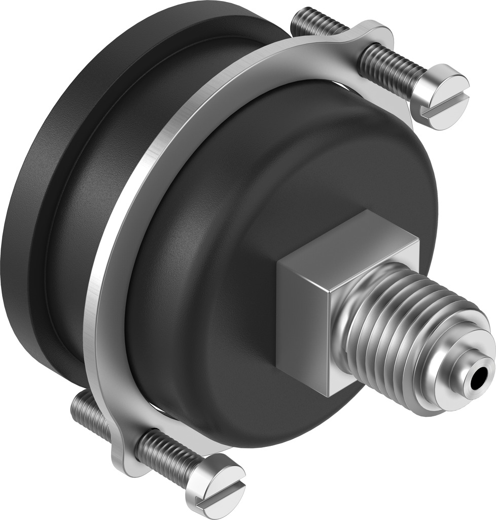 Flanged pressure gauge FMA-50-10-1/4-EN | Festo USA