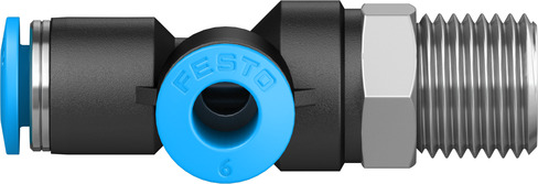 Push-in T-fitting QSTL-1/4-6 | Festo USA