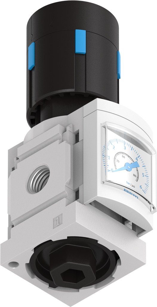 Pressure regulator MS4-LR-1/4-D6-AS | Festo USA