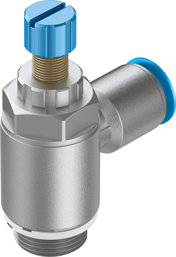 One-way flow control valve GRLA-1/2-QS-12-RS-D | Festo USA