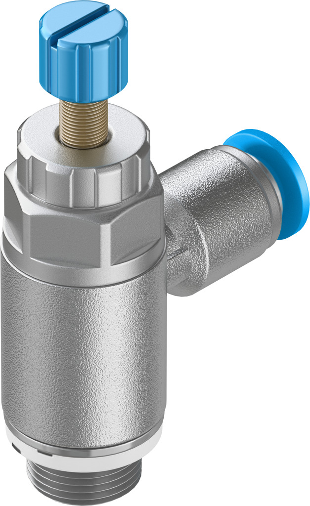 One-way flow control valve GRLA-1/8-QS-4-RS-D | Festo USA
