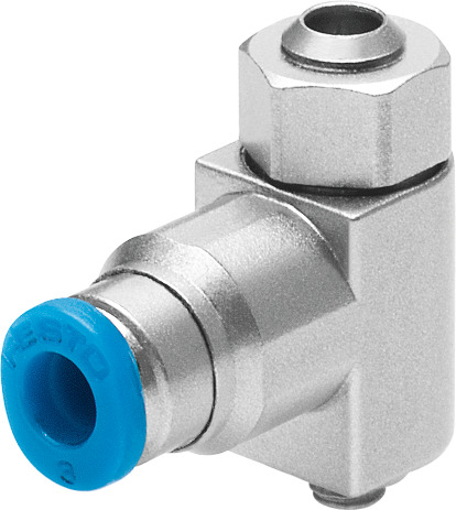 4MM Diameter M5 Thread FESTO ELECTRIC GRLA-M5-QS-4-D ONE Way Flow Control Valve tillescenter ...