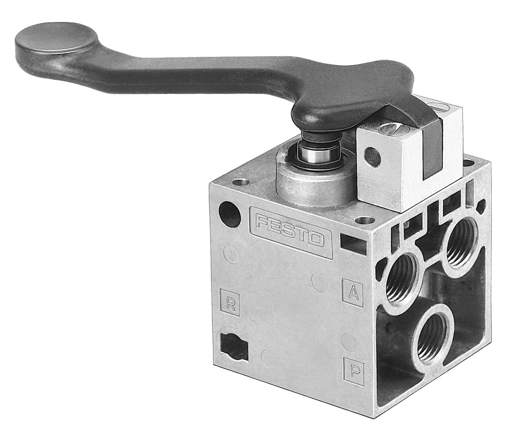 Finger lever valve TH-5-1/4-B | Festo USA