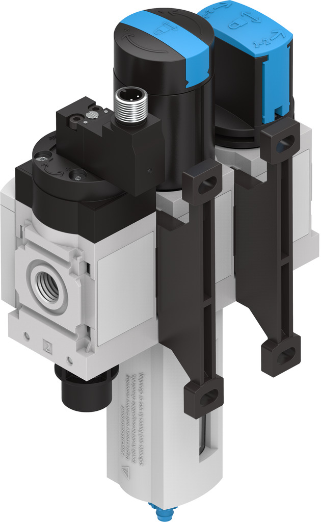 Air preparation combination unit MSB4-1/4:C3:J1:D14-WP | Festo USA
