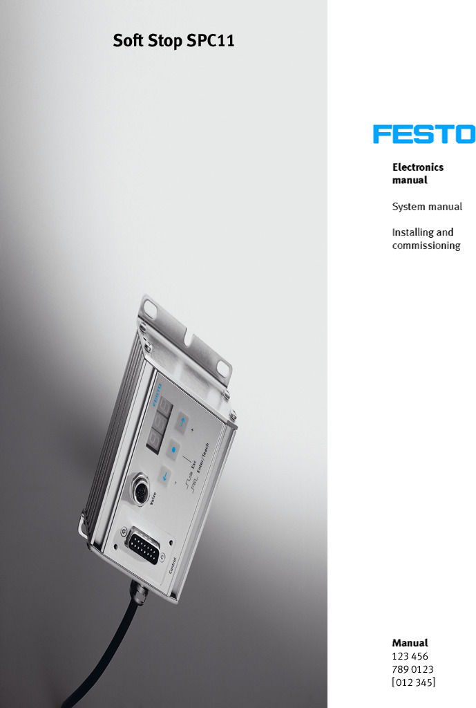 Buy Description of end position controller SPC11 online | Festo USA