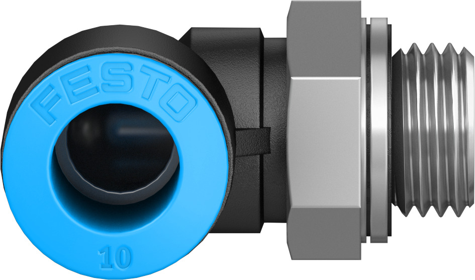 Push-in L-fitting QSL-G1/4-10 | Festo USA