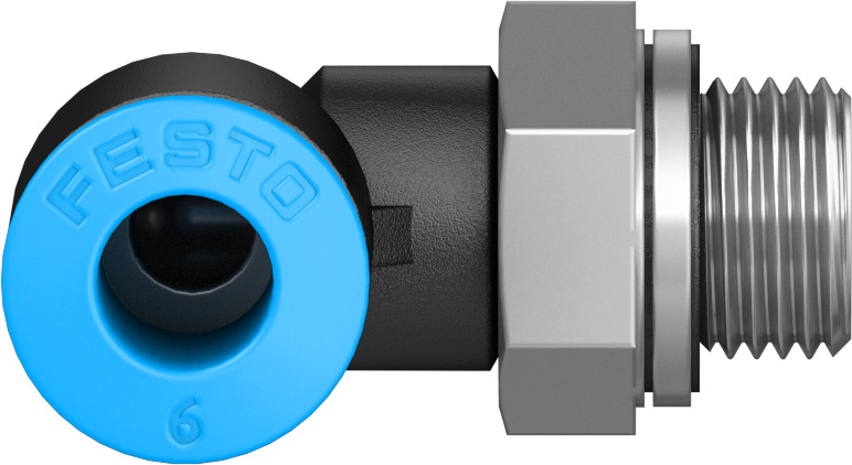 Push-in L-fitting QSL-G1/8-6 | Festo USA