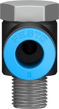 Push-in L-fitting QSLV-1/8-8 | Festo USA