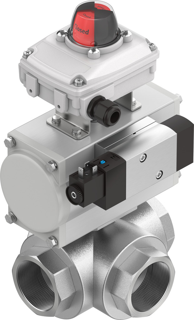 Buy Ball valve unit KVZB online | Festo USA