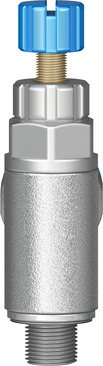 One-way flow control valve GRLA-M5-QS-4-RS-D | Festo USA