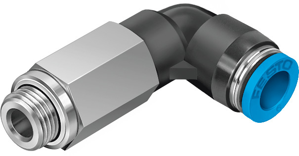 Push-in L-fitting, long QSLL-G1/4-8 | Festo USA