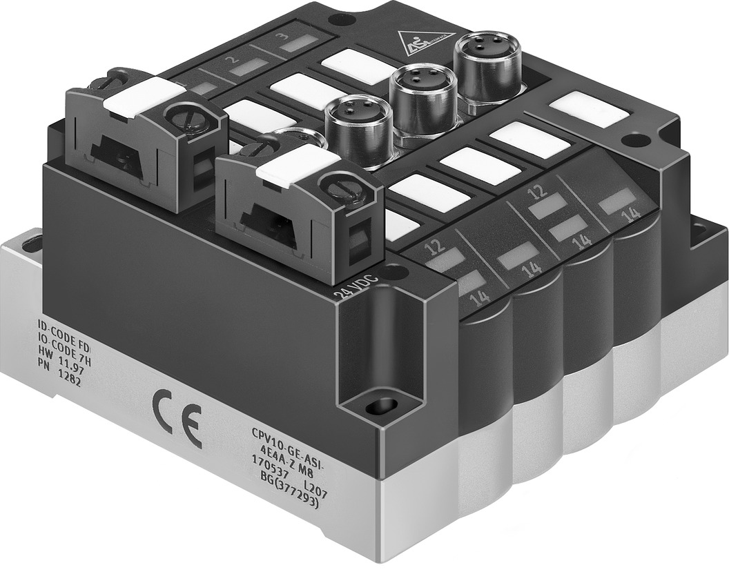 Electrical interface CPV10-GE-ASI-4E4A-Z-M8-CE | Festo USA