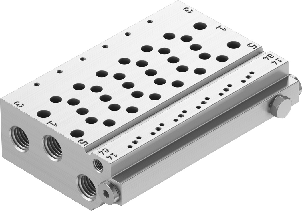 Manifold rail VABM-L1-10HW-G18-6 | Festo USA