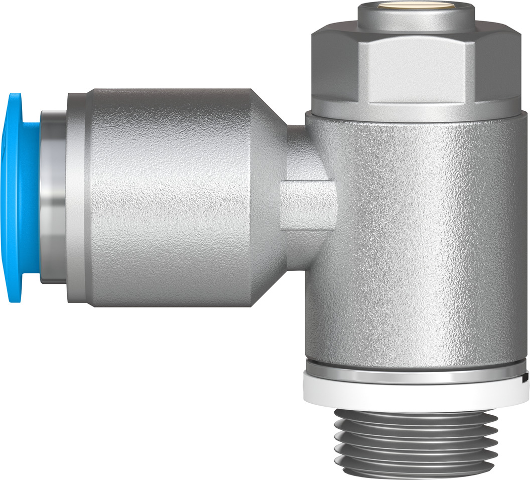One-way flow control valve GRLA-1/4-QS-10-D | Festo USA