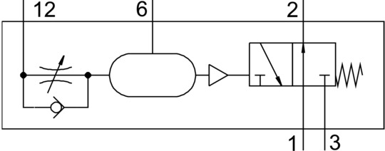 Pneumatic timer VZO-3-PK-3 | Festo USA
