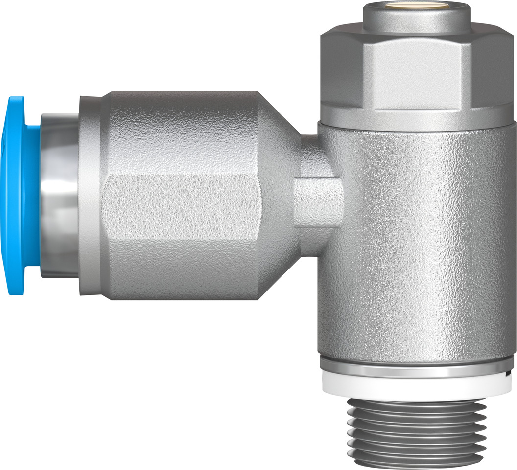 One-way flow control valve GRLA-1/8-QS-8-D | Festo USA