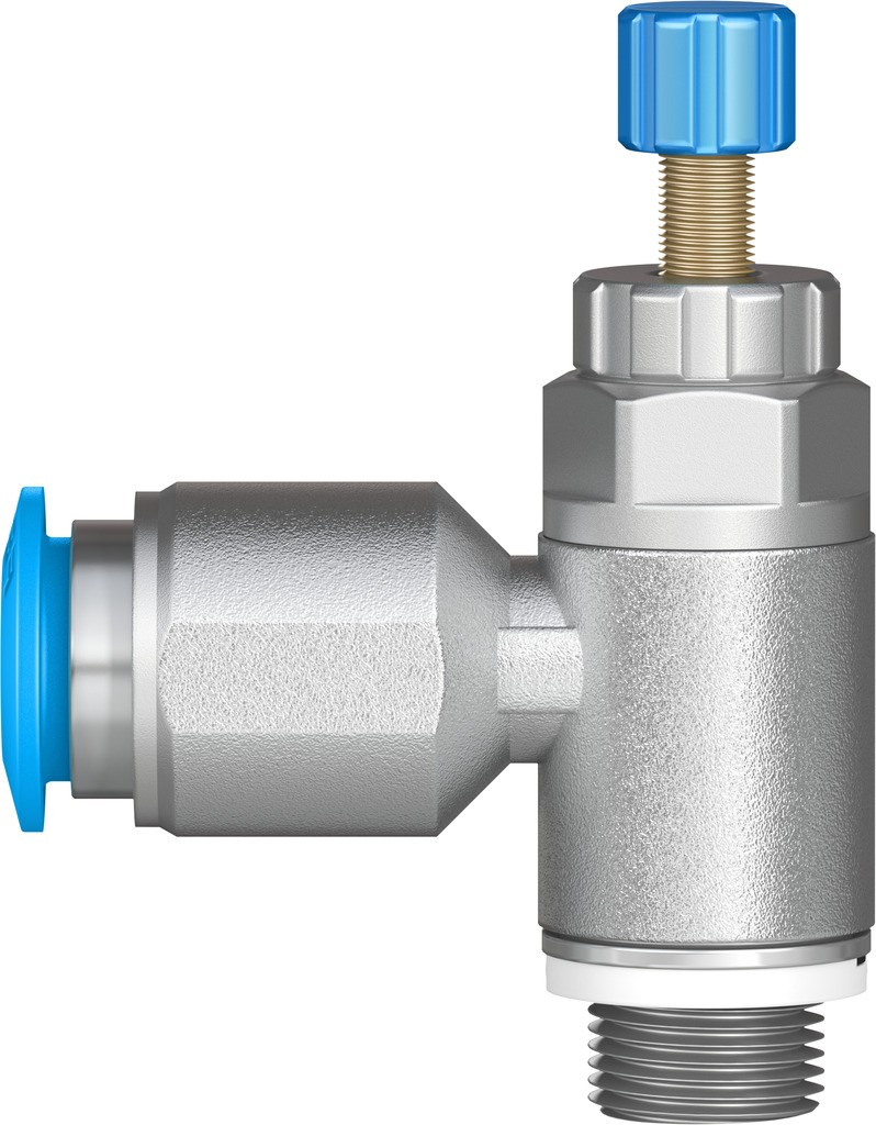 One-way flow control valve GRLA-1/8-QS-8-RS-D | Festo USA